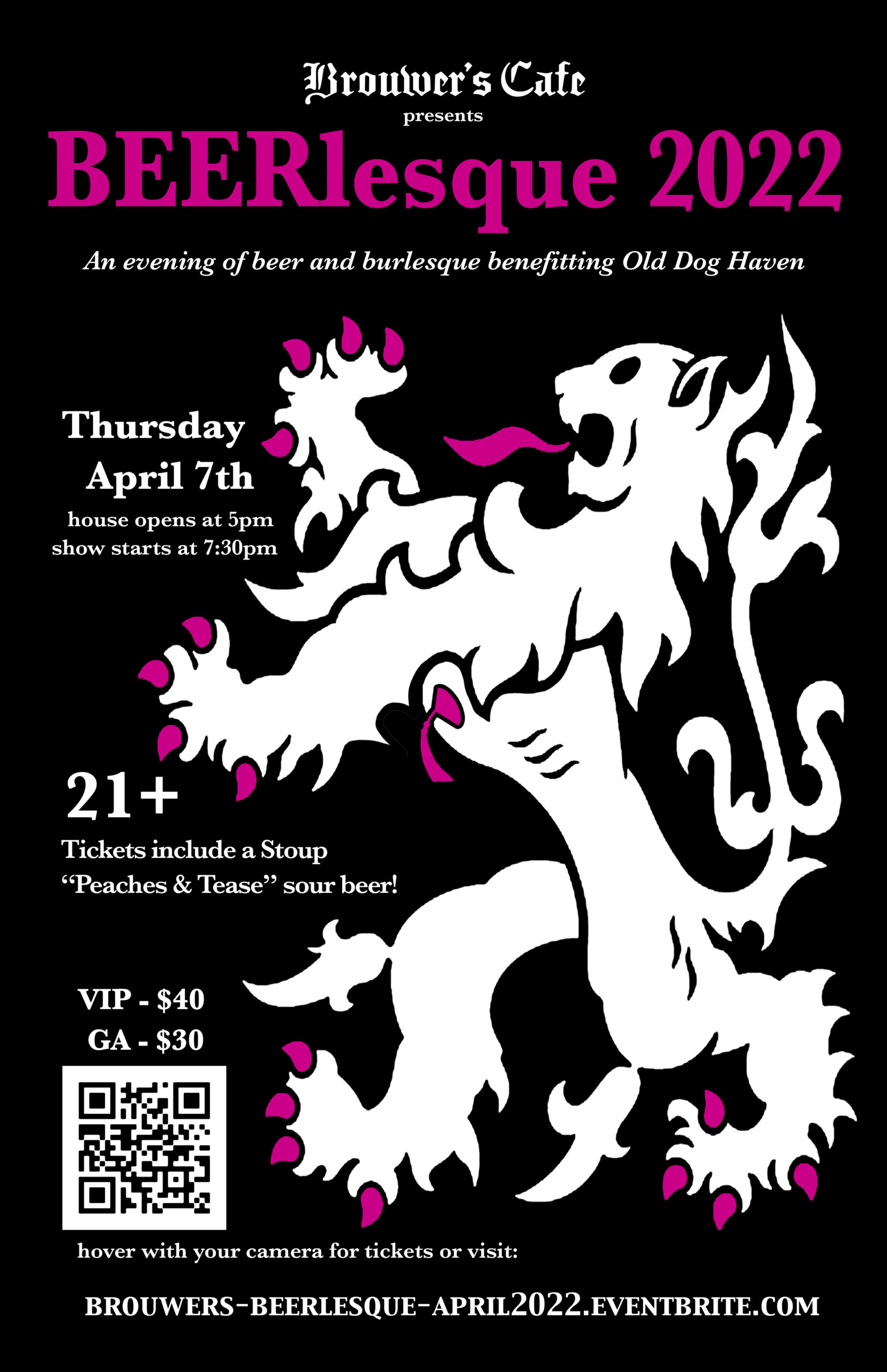 Beerlesque 2022 Rescheduled Date – Brouwer's Cafe